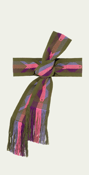 Pippa Holt - Handwoven Wide Fish Belt