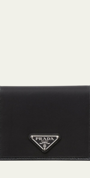 Prada - Men's Nylon and Saffiano Bifold Wallet