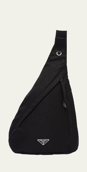 Prada - Men's Nylon Sling Backpack