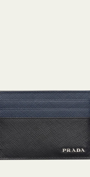 Prada - Men's Saffiano Leather Card Holder