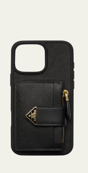 Prada - Saffiano Leather iPhone 16 Pro Max Case