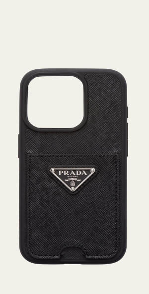 Prada - Saffiano Leather iPhone Case