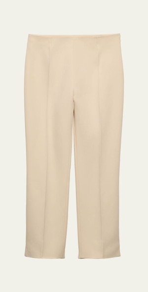 Prada - Straight Leg Sable Compact Pants