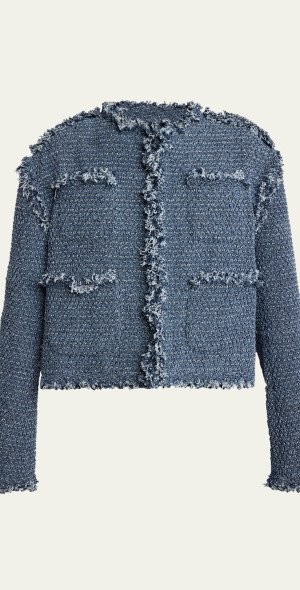 SACAI - Denim Punching Jacket