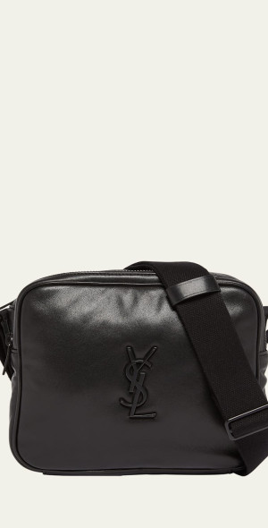 Saint Laurent - Men's Niki YSL Cube Camera Bag in Leather