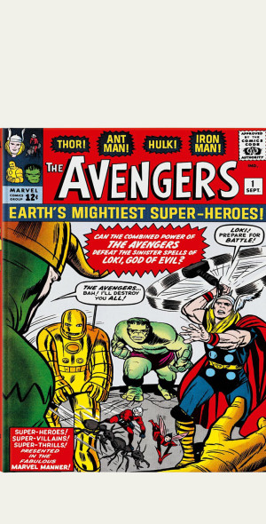 TASCHEN - "Marvel Comics Library. Avengers. Vol. 1. 1963-1965" Book