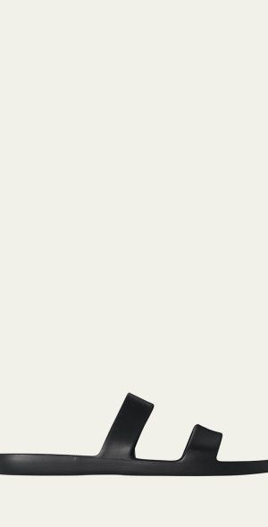 THE ROW - Foam Rubber Dual-Band Slide Sandals
