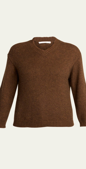 THE ROW - Harini V-Neck Cashmere Sweater