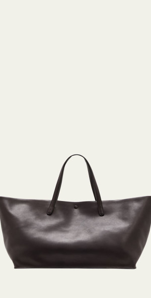THE ROW - Idaho XL Tote Bag in Saddle Leather