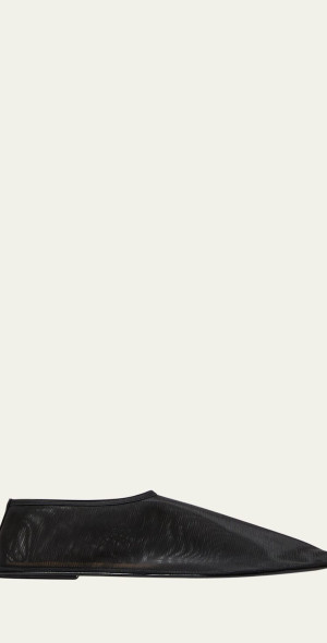 THE ROW - Sheer Sock Nylon Flats