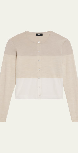 Theory - Color Block Cardigan