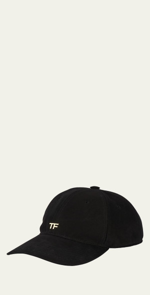 TOM FORD - TF Canvas Logo Baseball Cap