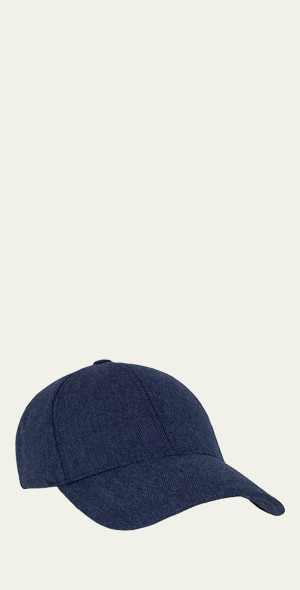 Varsity Headwear - Men's Herringbone Cashmere Baseball Cap