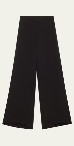Wiederhoeft - Hand Print Beaded Wide Leg Trousers