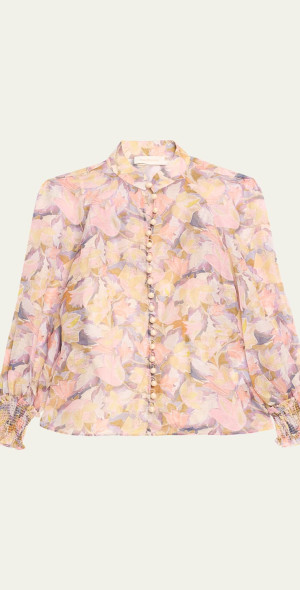 Zimmermann - Illustration Buttoned Blouse