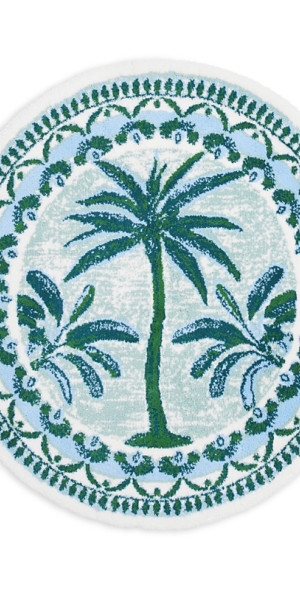 Abyss - Fili Bath Rug, 31 Round