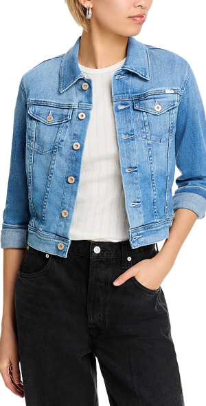 Ag - Crop Denim Jacket