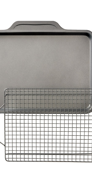 All-clad - All-Clad Pro-Release Bakeware Half Sheet Pan with Cooling ...