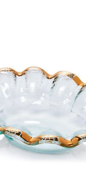 Annieglass - Ruffle Dip Bowl