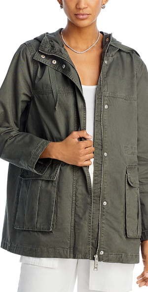 Aqua - Hooded Anorak Jacket