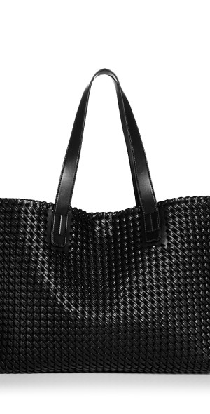 Aqua - Woven Tote