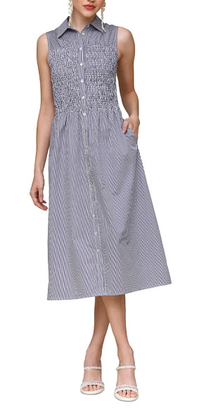 Bagatelle - Pinstripe Dress