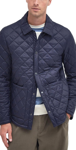 Barbour - Newton Quilted Snap Front Jacket