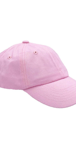 Bits & Bows - Girls' Palmer Pink Bow Baseball Hat