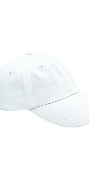 Bits & Bows - Girls' Winnie White Bow Baseball Hat