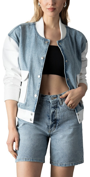 Blue Revival - Admiral Mixed Media Jacket