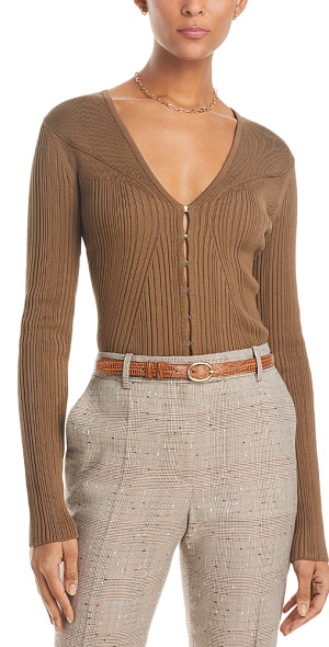 Boss - Forama Rib Knit Cardigan