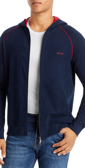 Boss - Mix and Match Cotton Blend Track Jacket