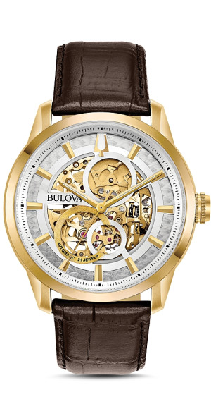 Bulova - Sutton Skeleton Watch, 43mm