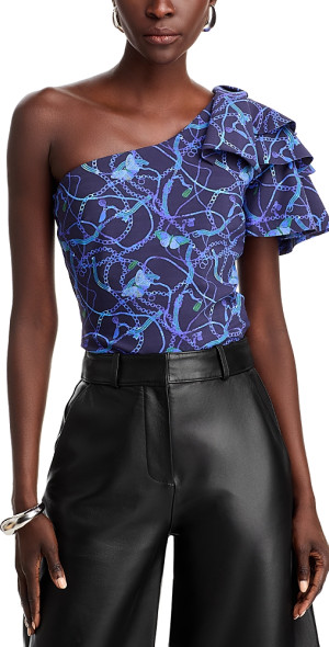 Chiara Boni La Petite Robe - Bunrak Sje Print Top