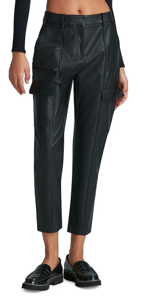 Commando - Faux Leather Cargo Pants
