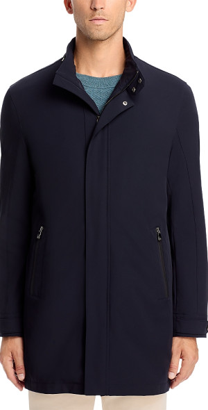 Corneliani - Nylon Rain Coat with Removable Liner