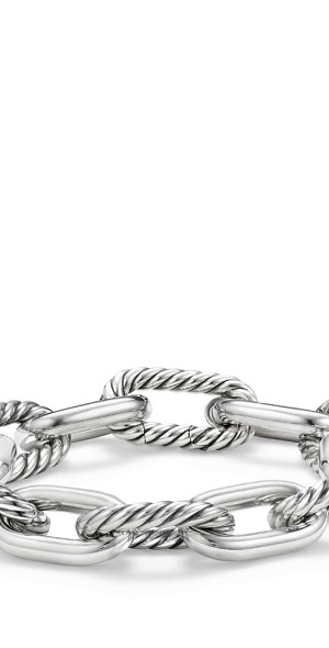 David Yurman - Dy Madison Chain Bracelet in Sterling Silver, 13.5mm