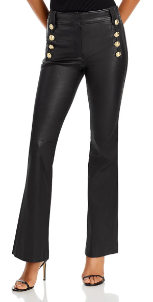 Derek Lam 10 Crosby - Robertson Leather Flare Pants