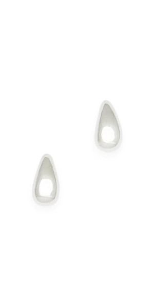 Deux Lions Jewelry - Mini Moondrop Earrings in Sterling Silver