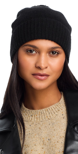Echo - Honeycomb Wool & Cashmere Beanie