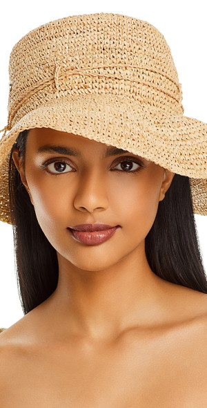 Echo - Raffia Packable Bucket Hat