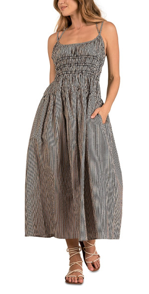 Elan - Smocked Maxi Dress