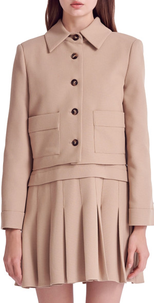 English Factory - Relaxed Collared Jacket