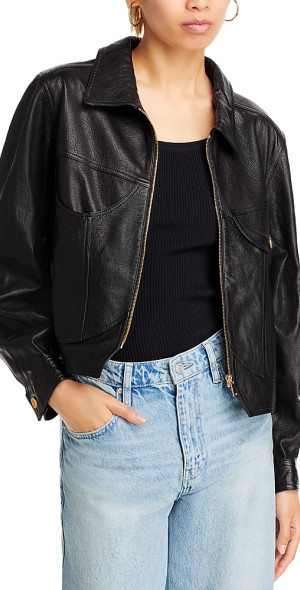 Frame - Leather Heart Jacket