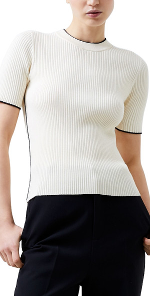 French Connection - Mozza Short Sleeve Sweater