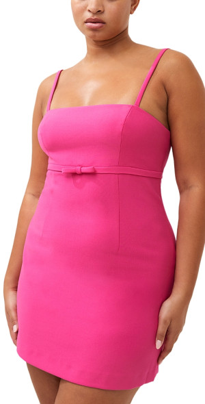 French Connection - Whisper Ruth Bow Mini Dress