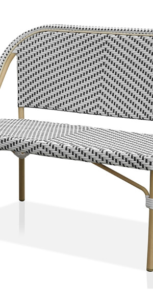 Furniture Of America - Sparrow & Wren Sylvestri Faux Rattan Outdoor Bench