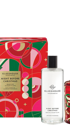 Glasshouse Fragrances - Night Before Christmas Dancing Sugar Plums Gift Set