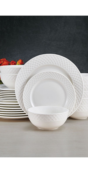 Gourmet Basics By Mikasa - Gourmet Basics by Mikasa Alden 24 Piece ...