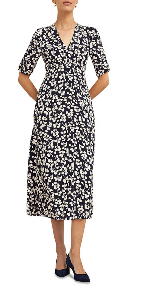 Hobbs London - Bonnie Floral Print Midi Dress